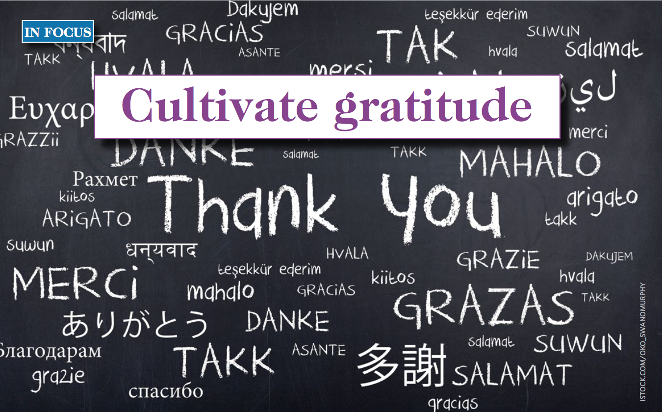 Cultivate gratitude - The Presbyterian Outlook