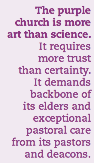 Pastoring a purple church - The Presbyterian Outlook