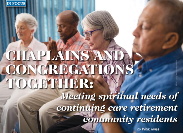 Chaplains and congregations together: Meeting spiritual needs of ...